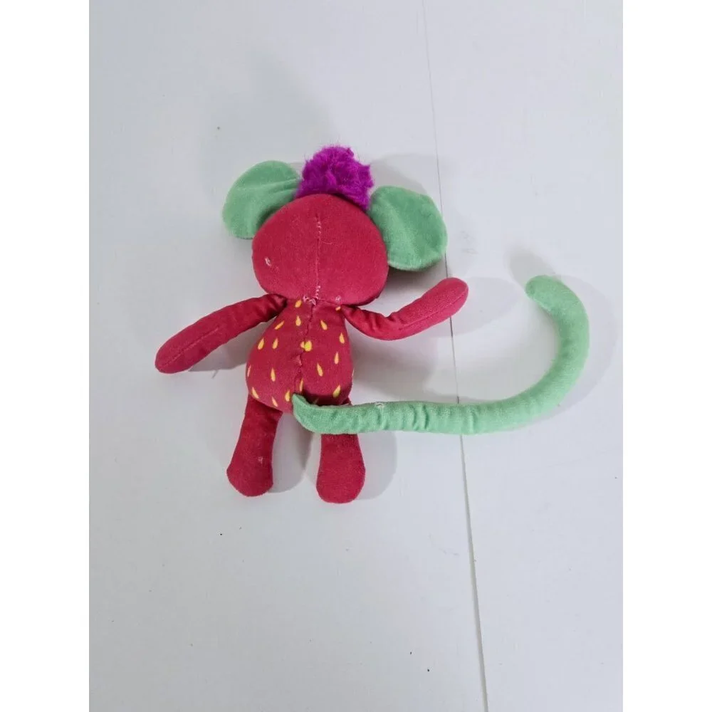 Just Play | Toys | Fur By The Foot Hot Pink Strawberry Mouse Besties ...